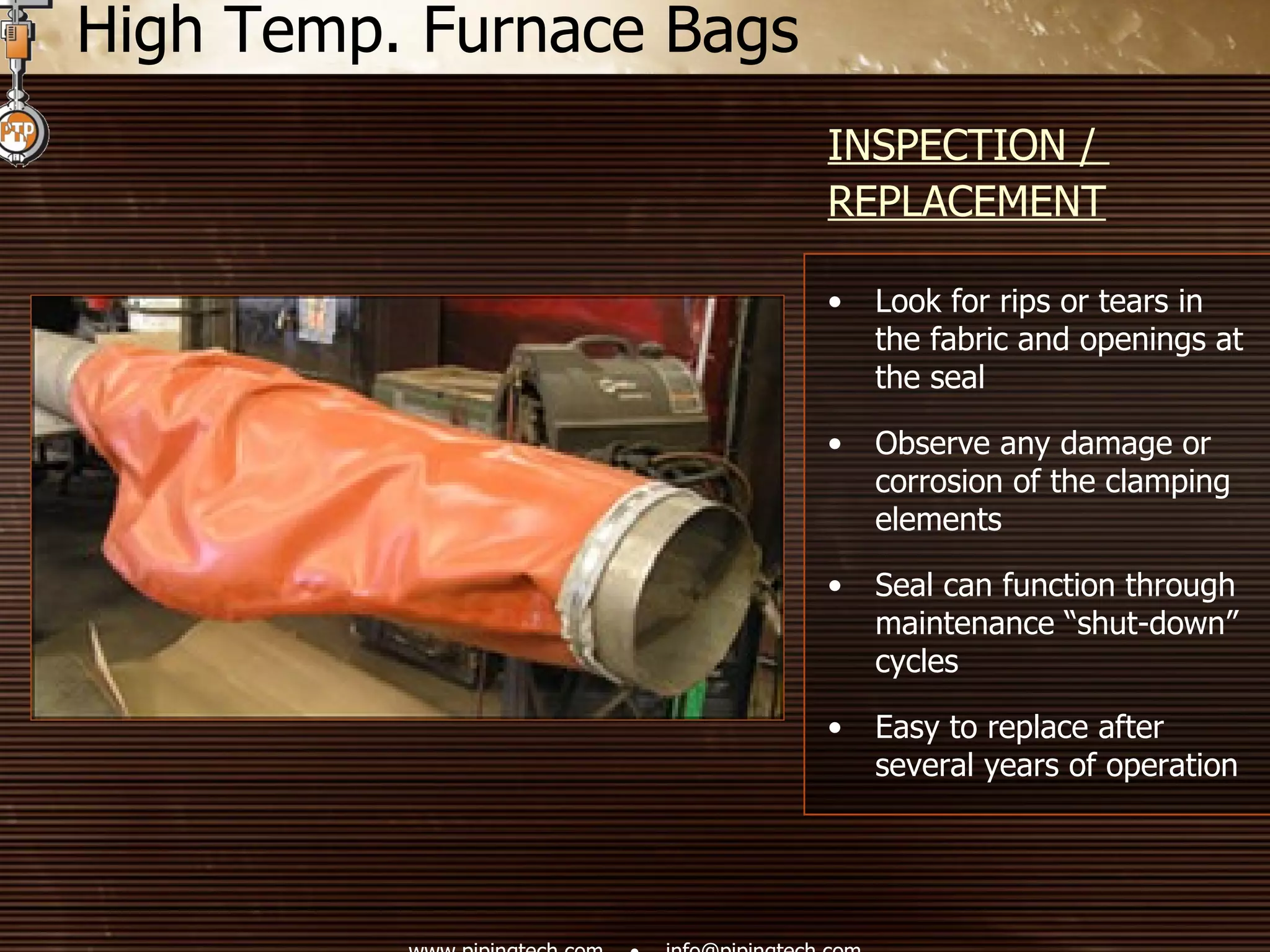 Pipe Supports and Expansion Joints for Furnace Applications | PPT