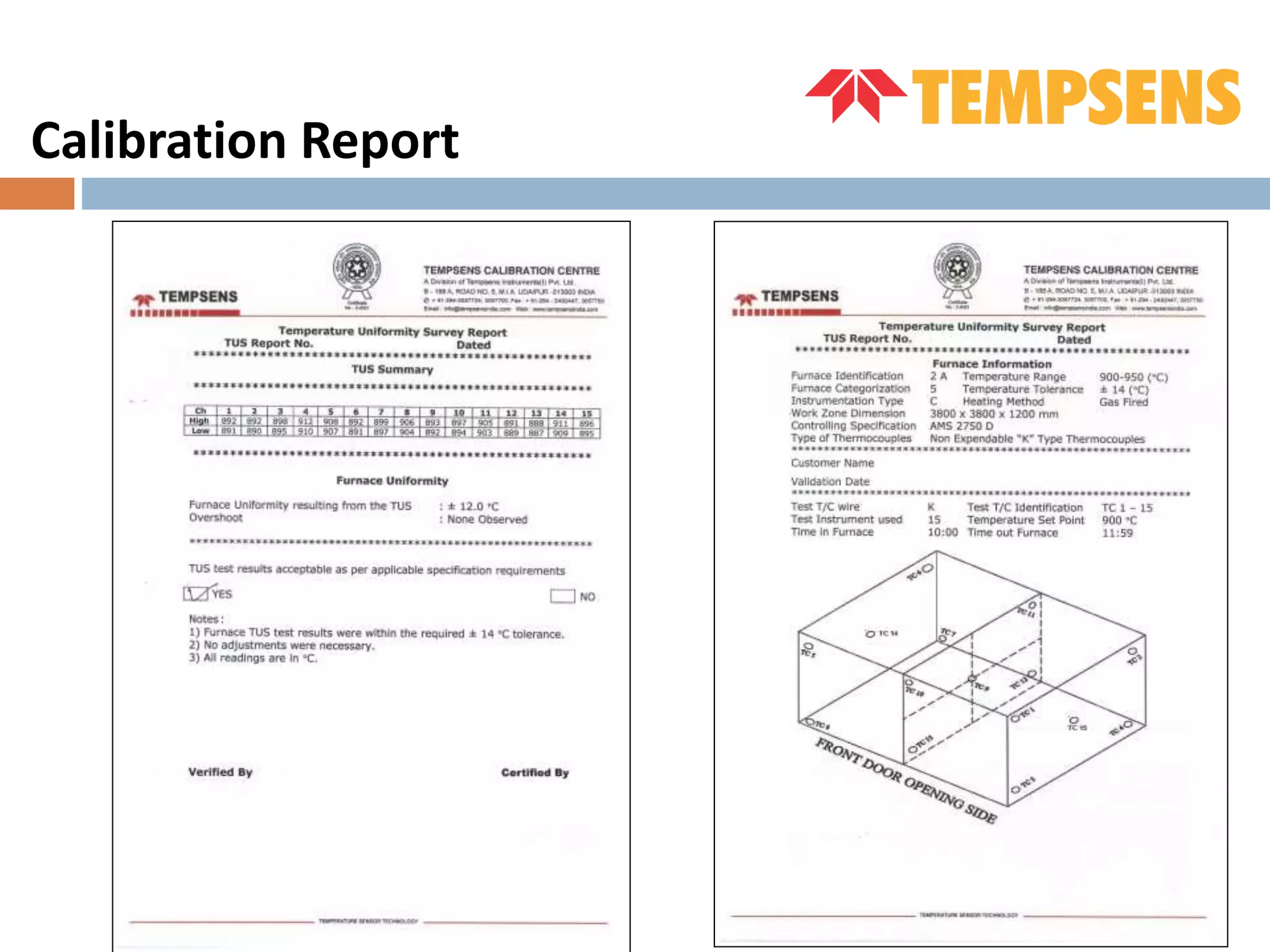 Furnace calibration - temperature uniformity survey | PPTX