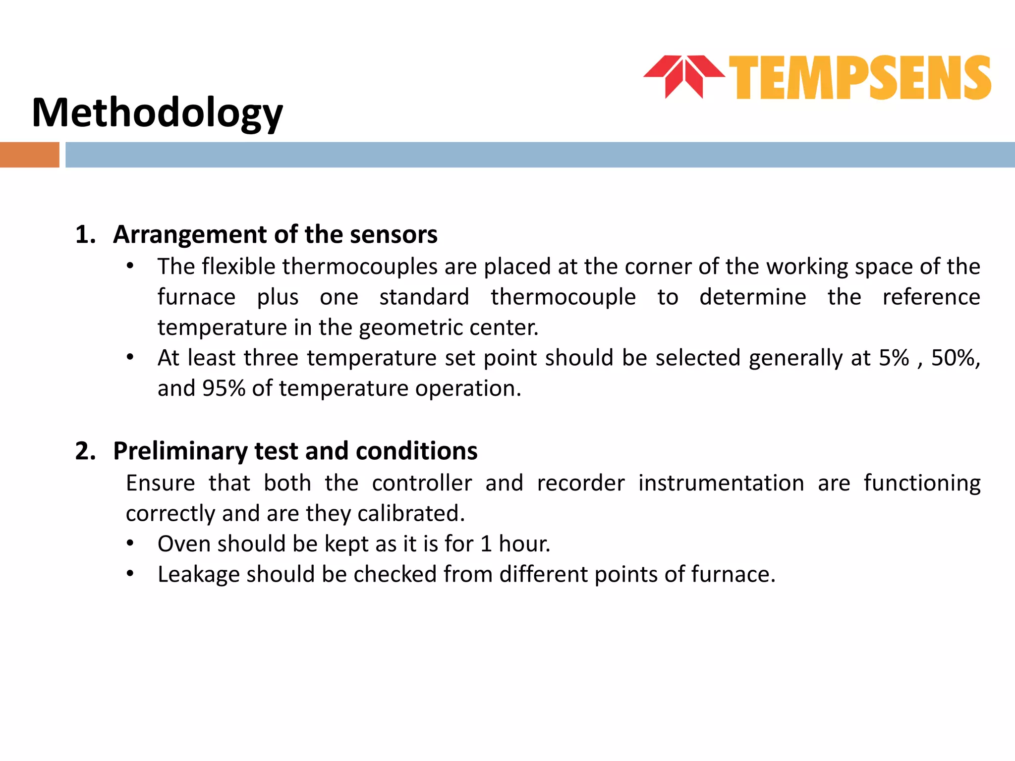 Furnace calibration - temperature uniformity survey | PPTX