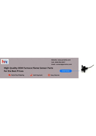 Furnace Flame Sensor Furnace - PartsHnC | PDF