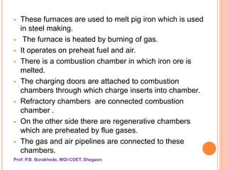 Types of Casting Furnaces, Inspection and cleaning of casting | PPTX