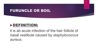 furncle of nose.pptx