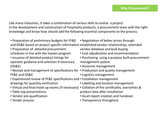FURNISH - Hospitality Procurement Services | PPT