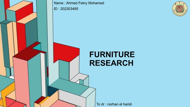 frurnture resaearch for aarchitectural engineering level one | PPT