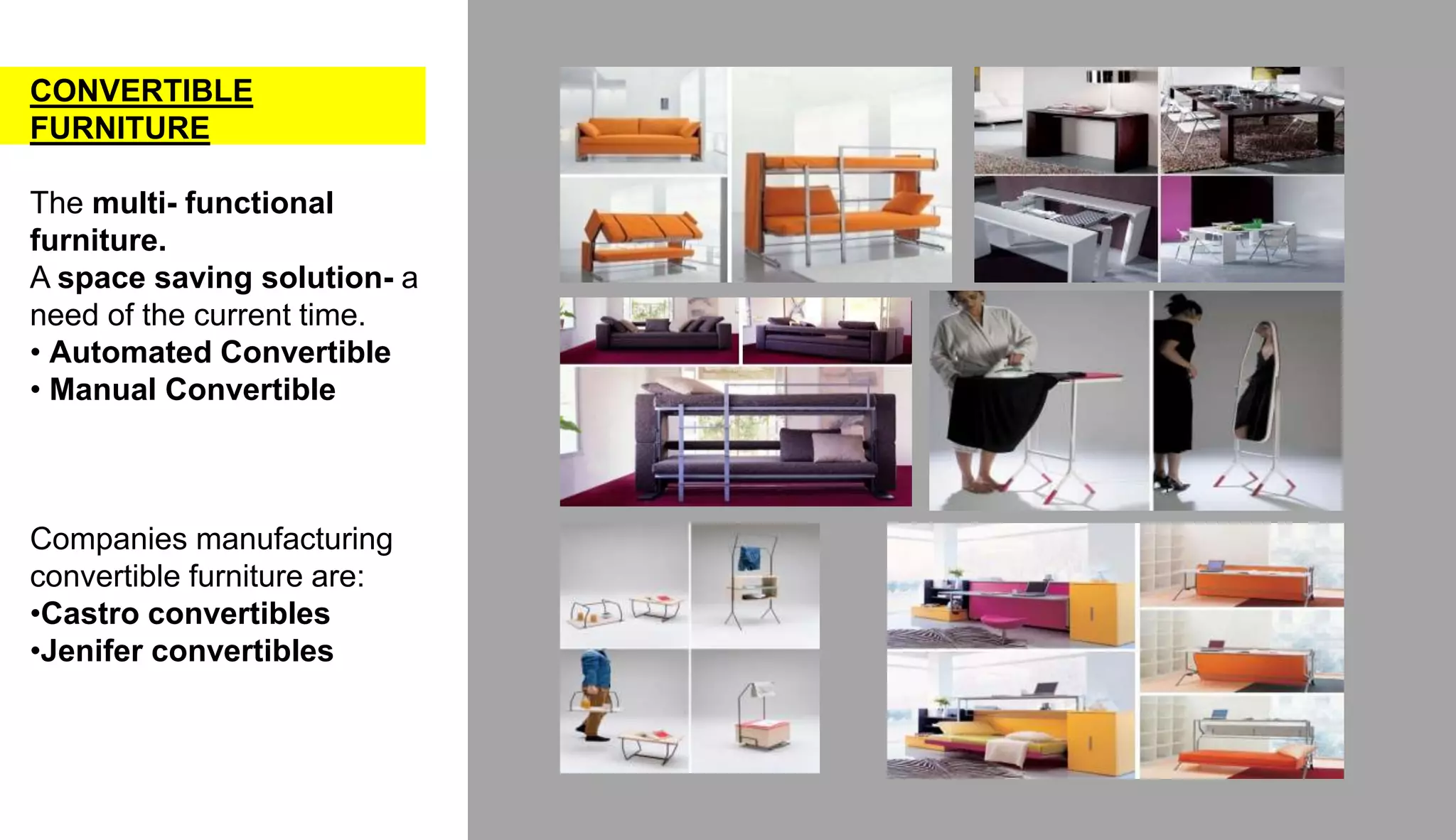 Furniture and furnishings | PPTX
