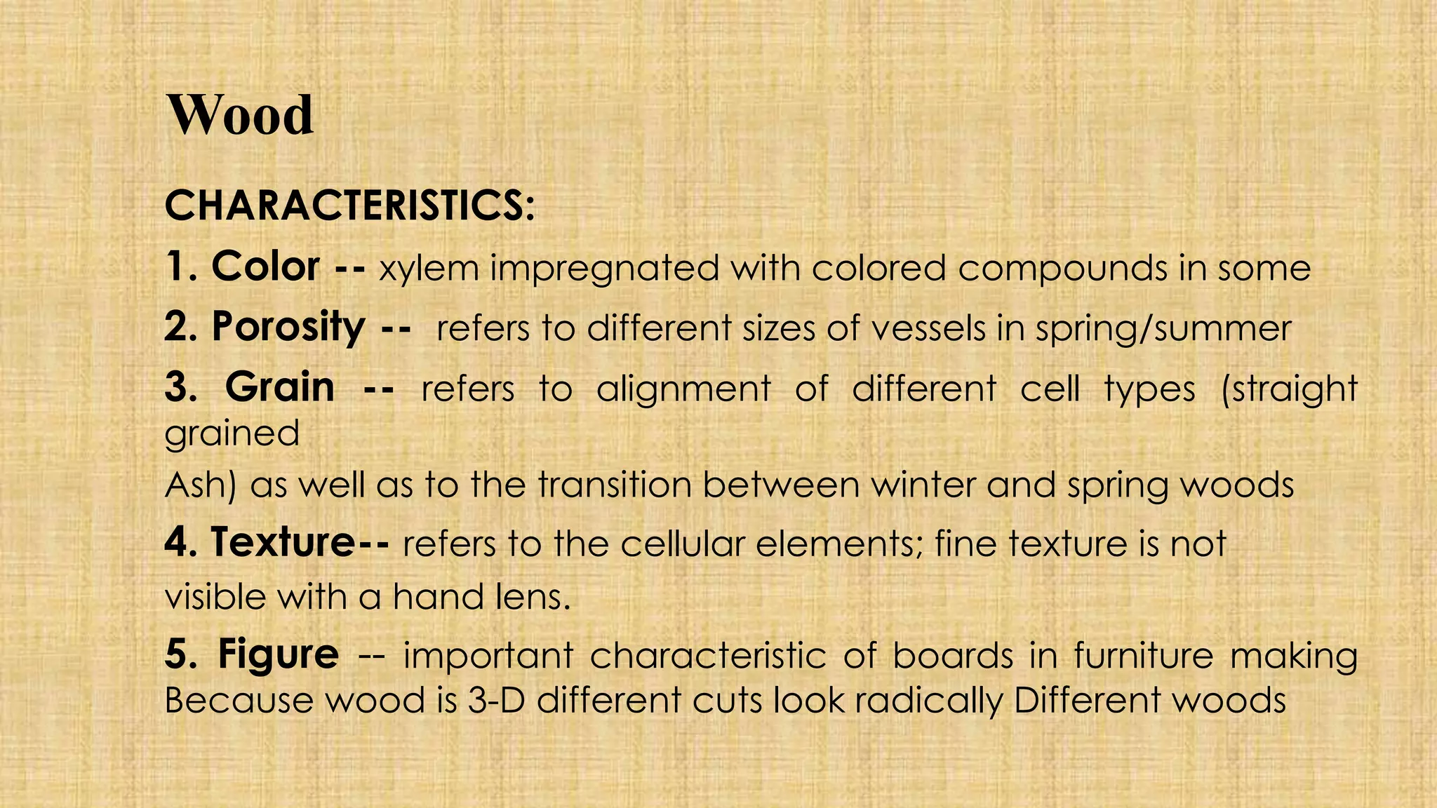 NATURAL WOOD. | PPTX