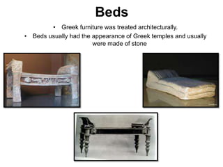 Ancient Greek Bed – Sleep In Ancient Greece – XLYIJJ