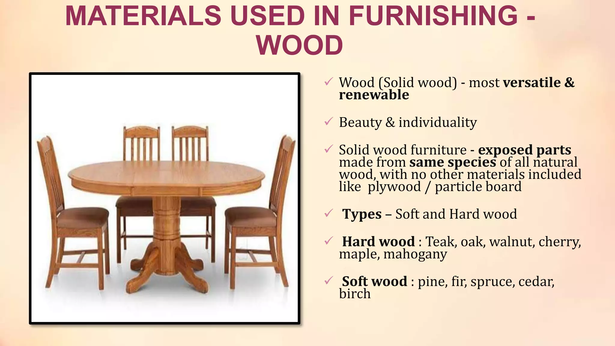 Furniture, Furnishing and Floor covering | PPT