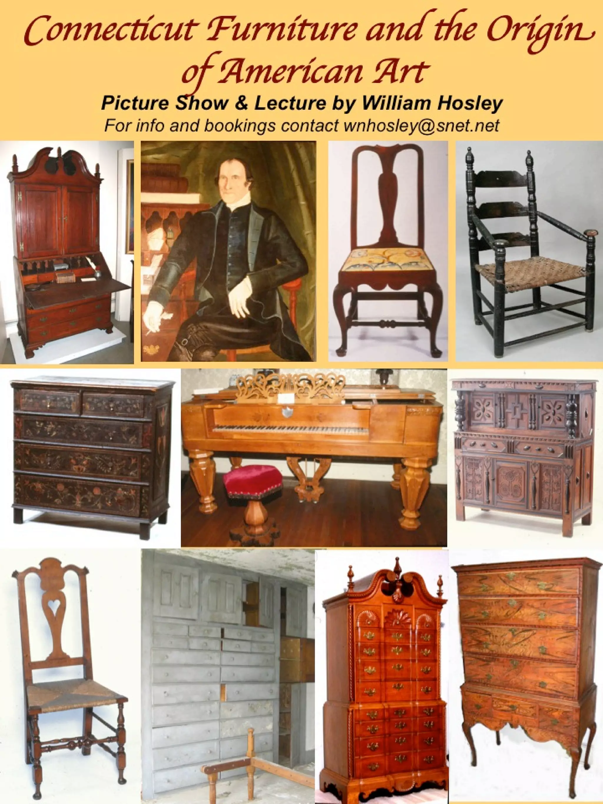 Furniture History & Antiques - Programs by William Hosley | PDF