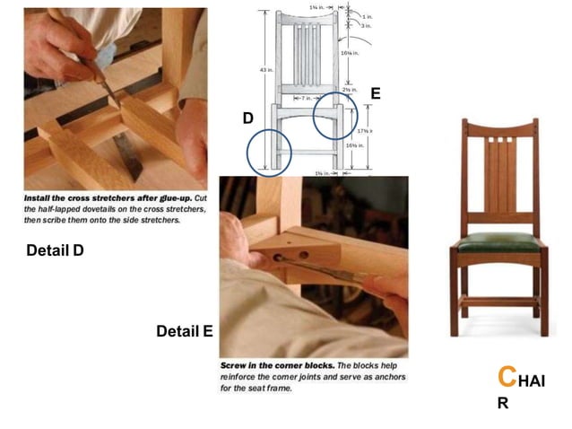 Furniture & Joinery Details_Designs.pptx | Woodworking | Arts and Crafts