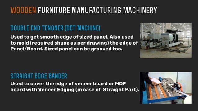 Furniture Manufacturing Process | PDF | Woodworking | Arts and Crafts