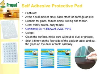Furniture Protection ---Floor Protector Pads Series | PPT