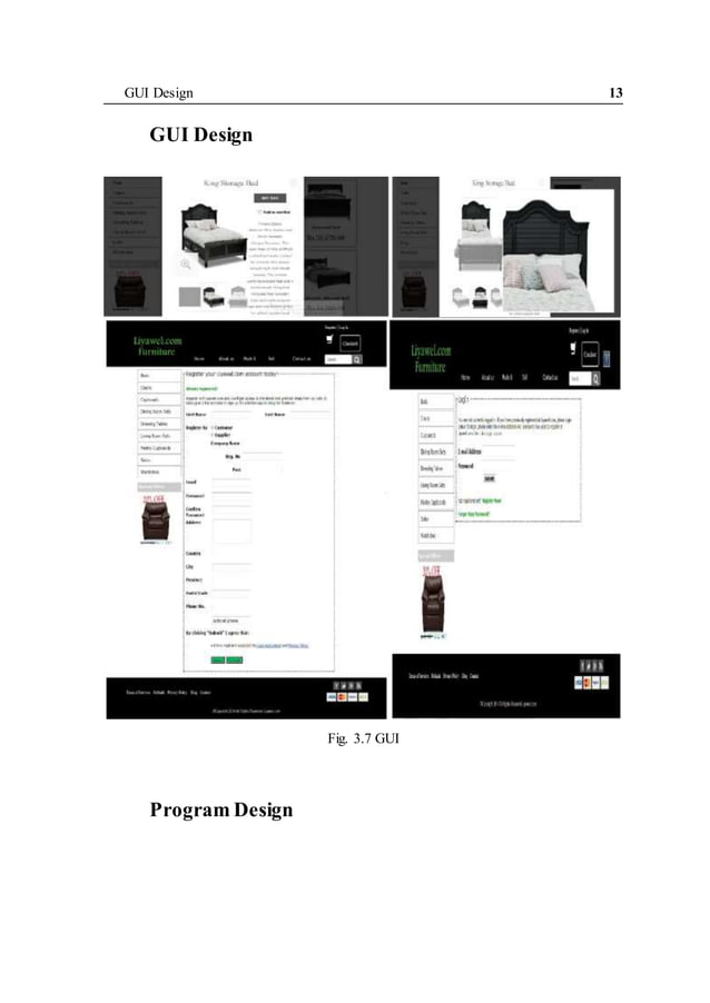 Furniture shop management system project report | DOCX | Computer ...