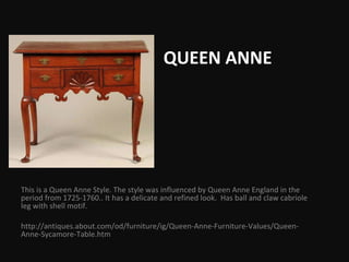 Furniture Styles | PPT