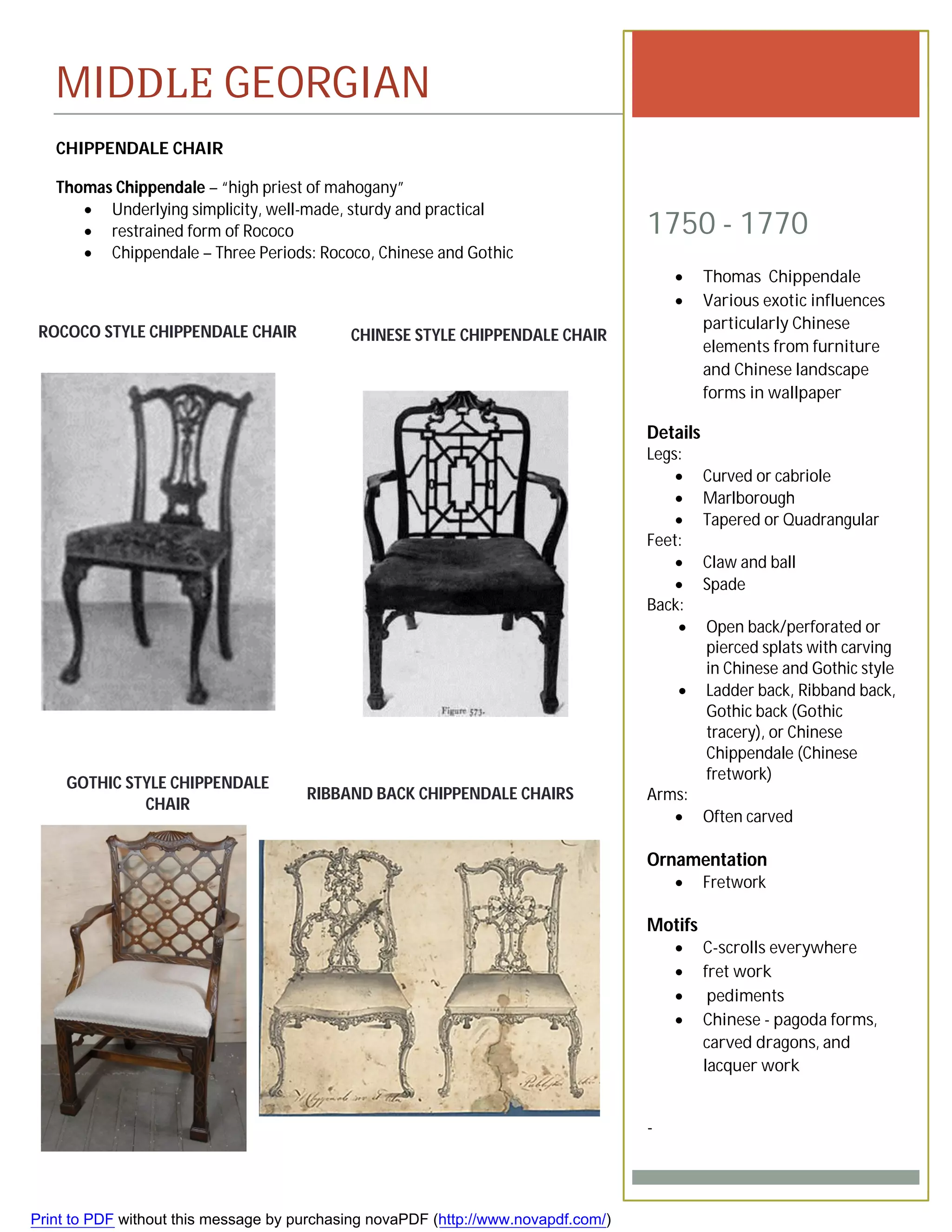 Furniture timeline assignment | PDF