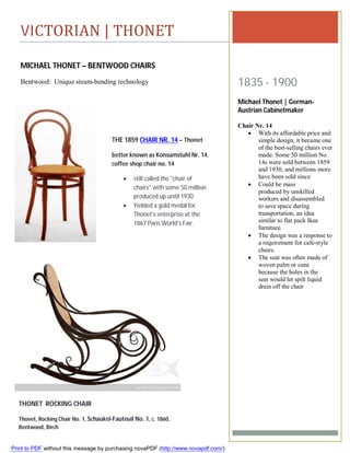 Furniture timeline assignment | PDF