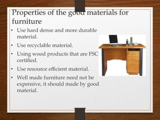 furniture | PPTX