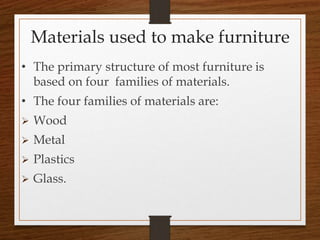 furniture | PPTX