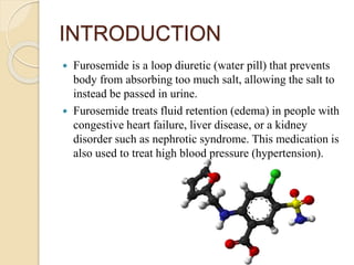 Frusemide | PPTX