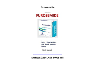 Furosemide | PDF