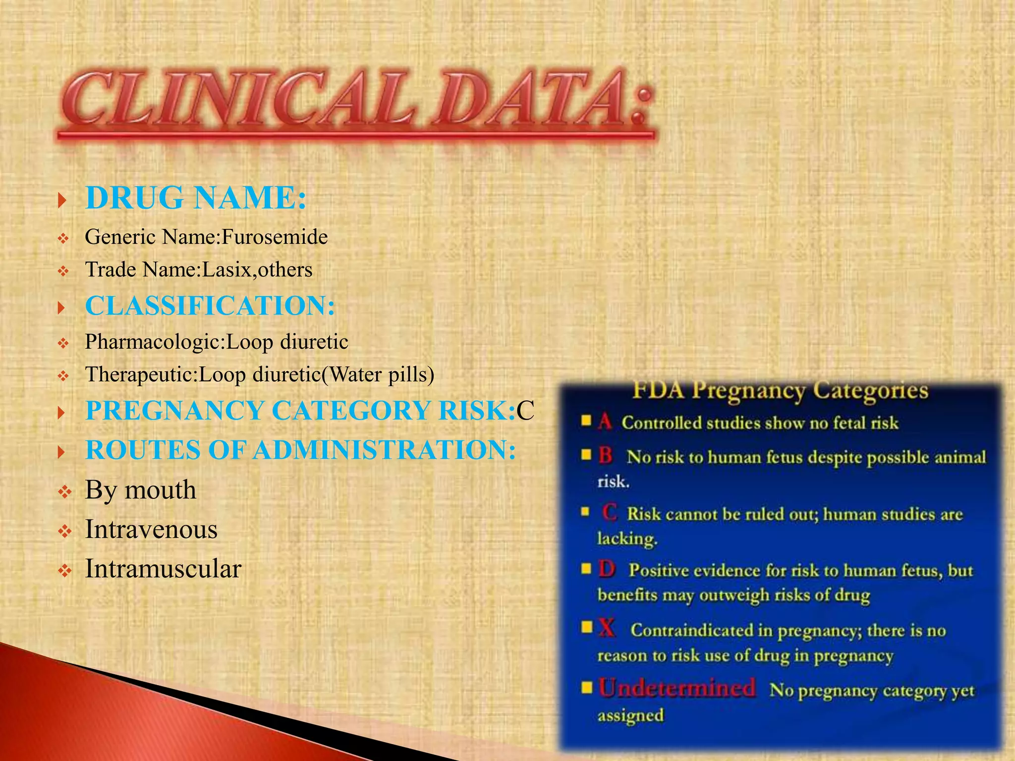 Furosemide by karishma | PPTX