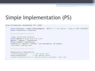 Fur rendering | PPTX