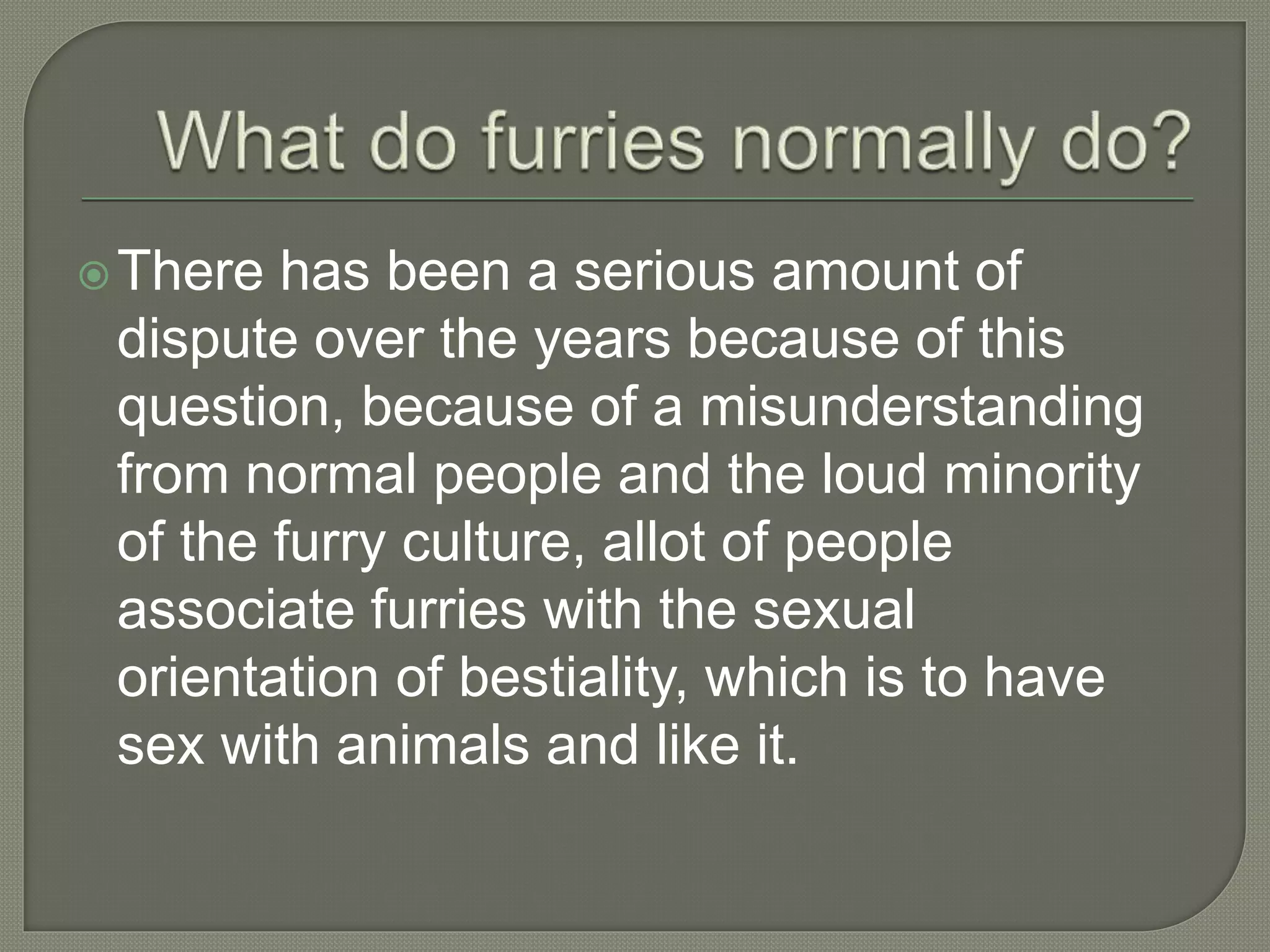 the furry fandom | PPTX