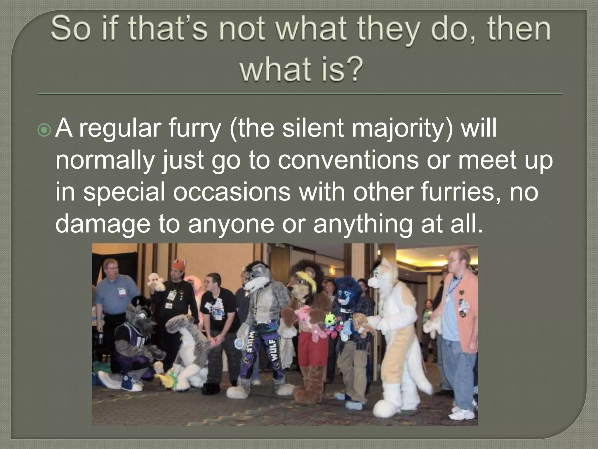 the furry fandom | PPTX