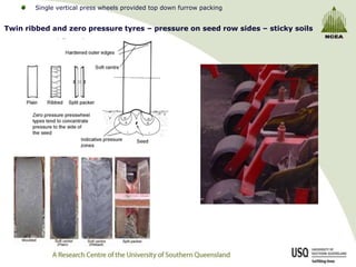 Furrow closing and press wheels in conservation agriculture | PPTX