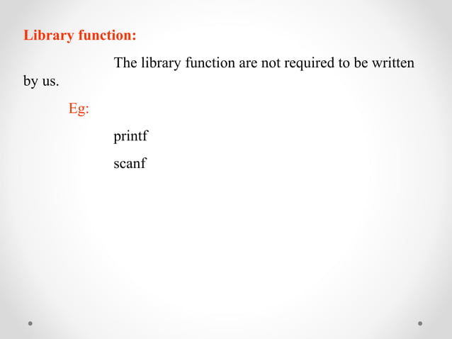user defined function | PPT