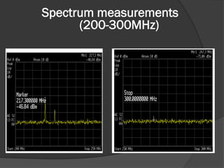 Spectrum Measurements for IEEE 802.22 Wireless Regional Area Networks | PPT