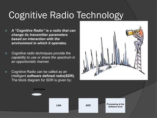 Spectrum Measurements for IEEE 802.22 Wireless Regional Area Networks | PPT