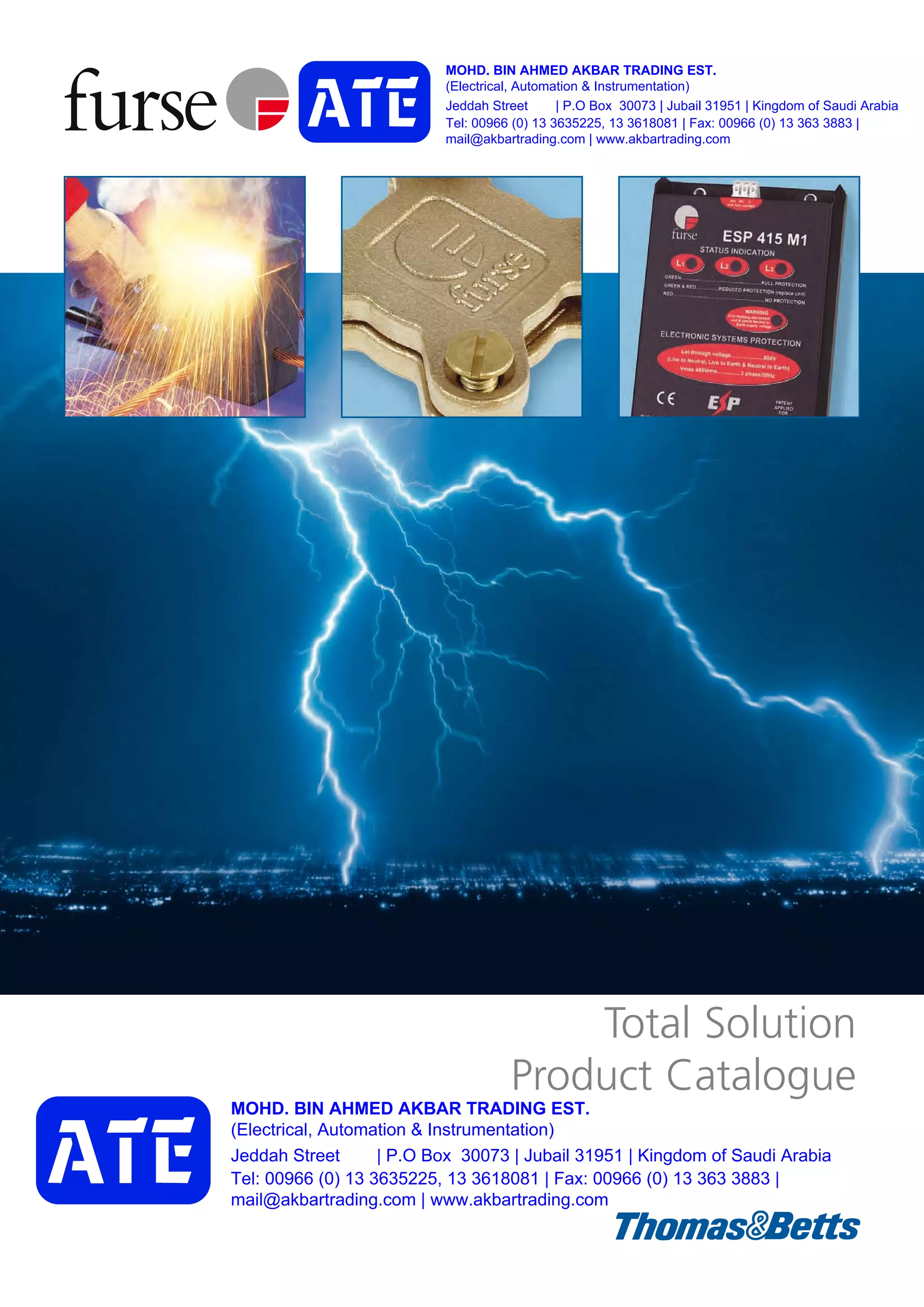 Furse earthing-and-lightning-protection-product-catalogue SAUDI ARABIA ...
