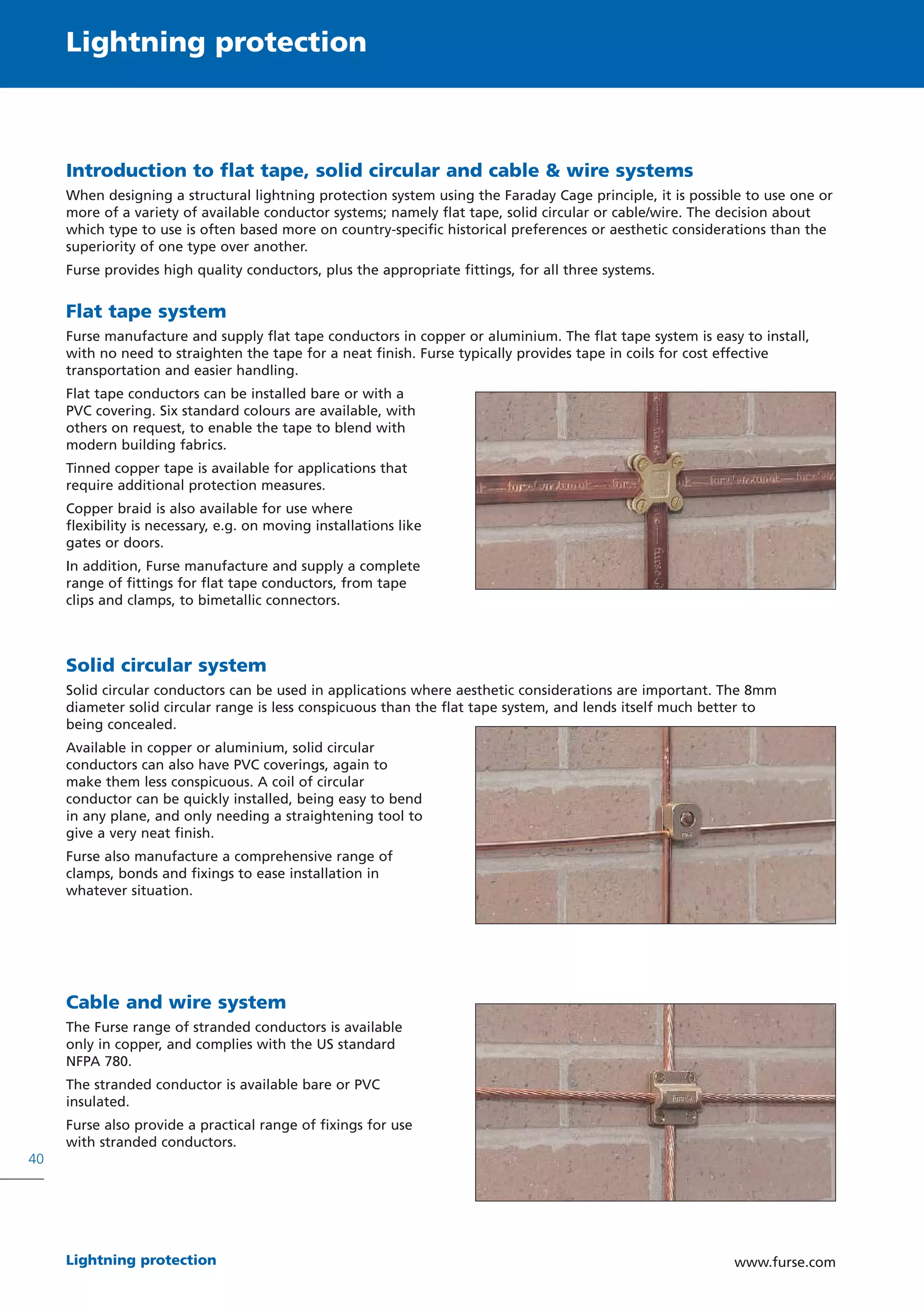 Furse earthing-and-lightning-protection-product-catalogue SAUDI ARABIA LTD. | PDF