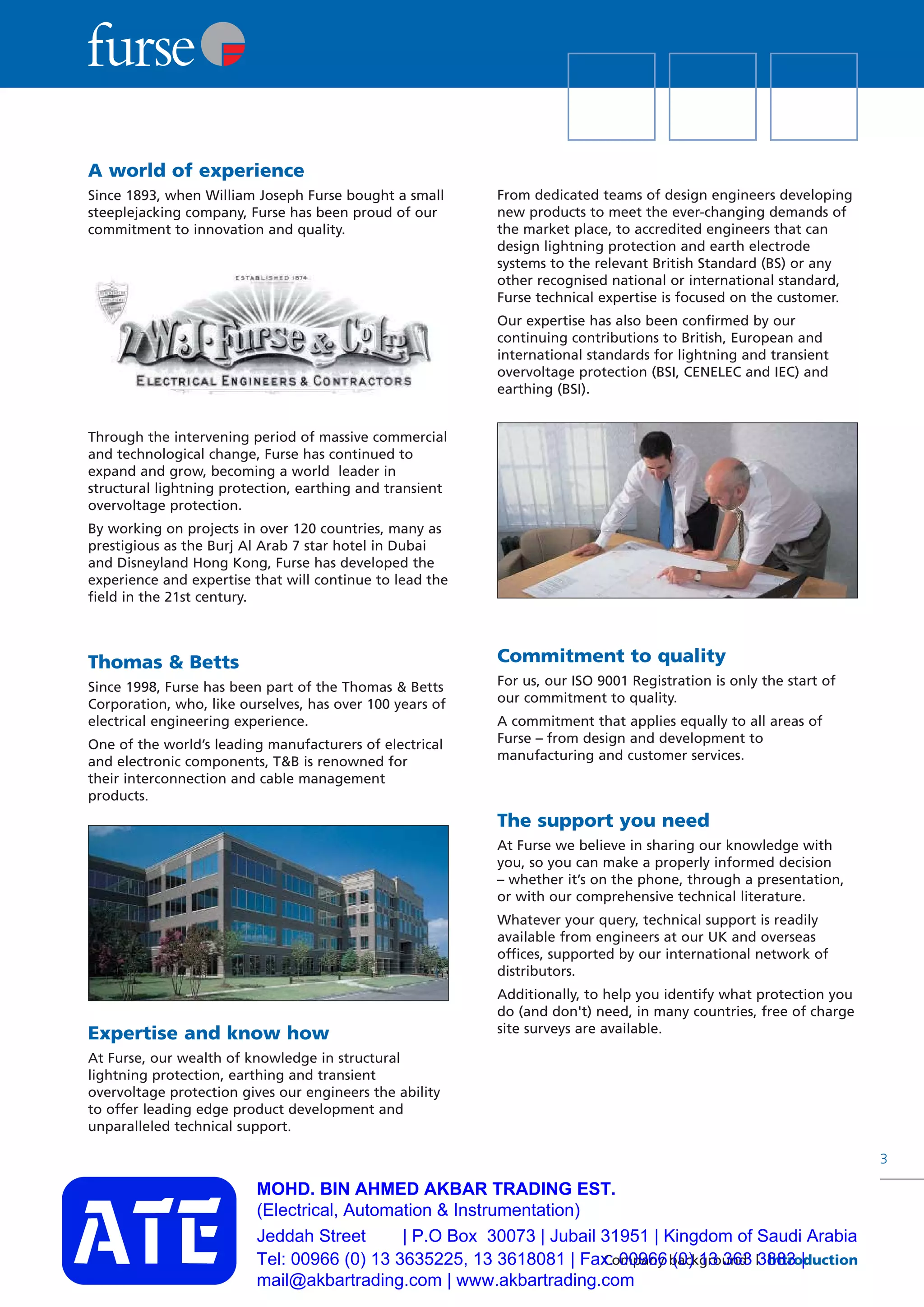 Furse earthing-and-lightning-protection-product-catalogue SAUDI ARABIA ...