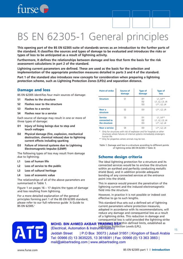 Furse earthing-and-lightning-protection-product-catalogue SAUDI ARABIA ...