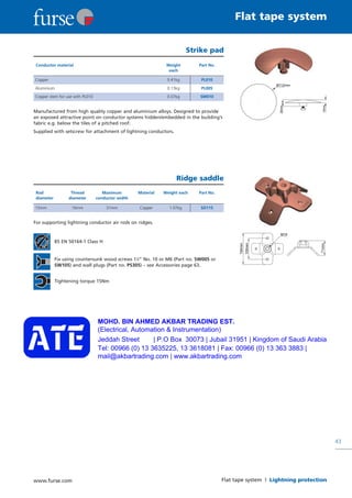 Furse earthing-and-lightning-protection-product-catalogue SAUDI ARABIA ...