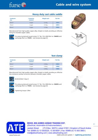 Furse earthing-and-lightning-protection-product-catalogue SAUDI ARABIA ...