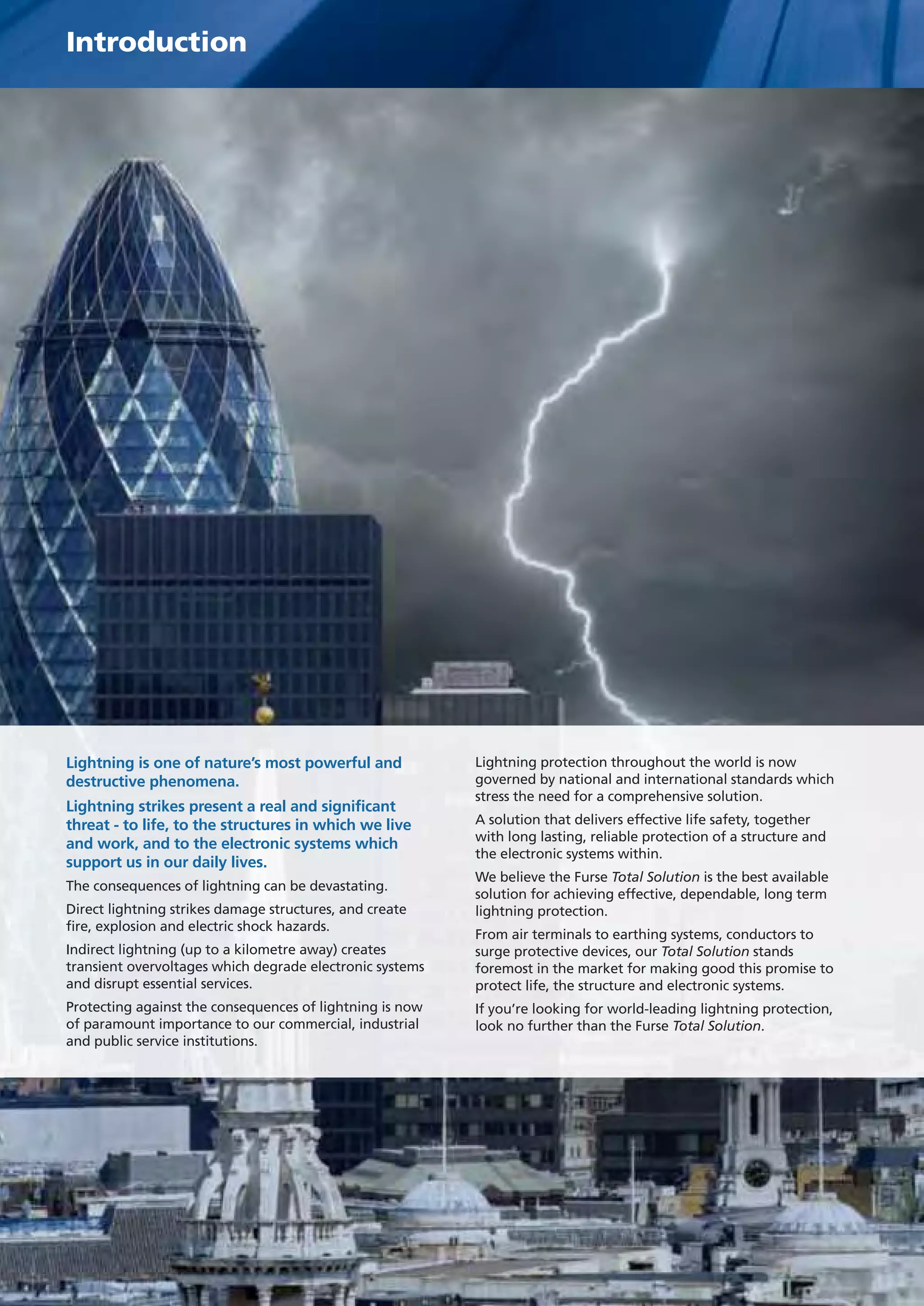 Furse earthing lightning protection introduction | PDF