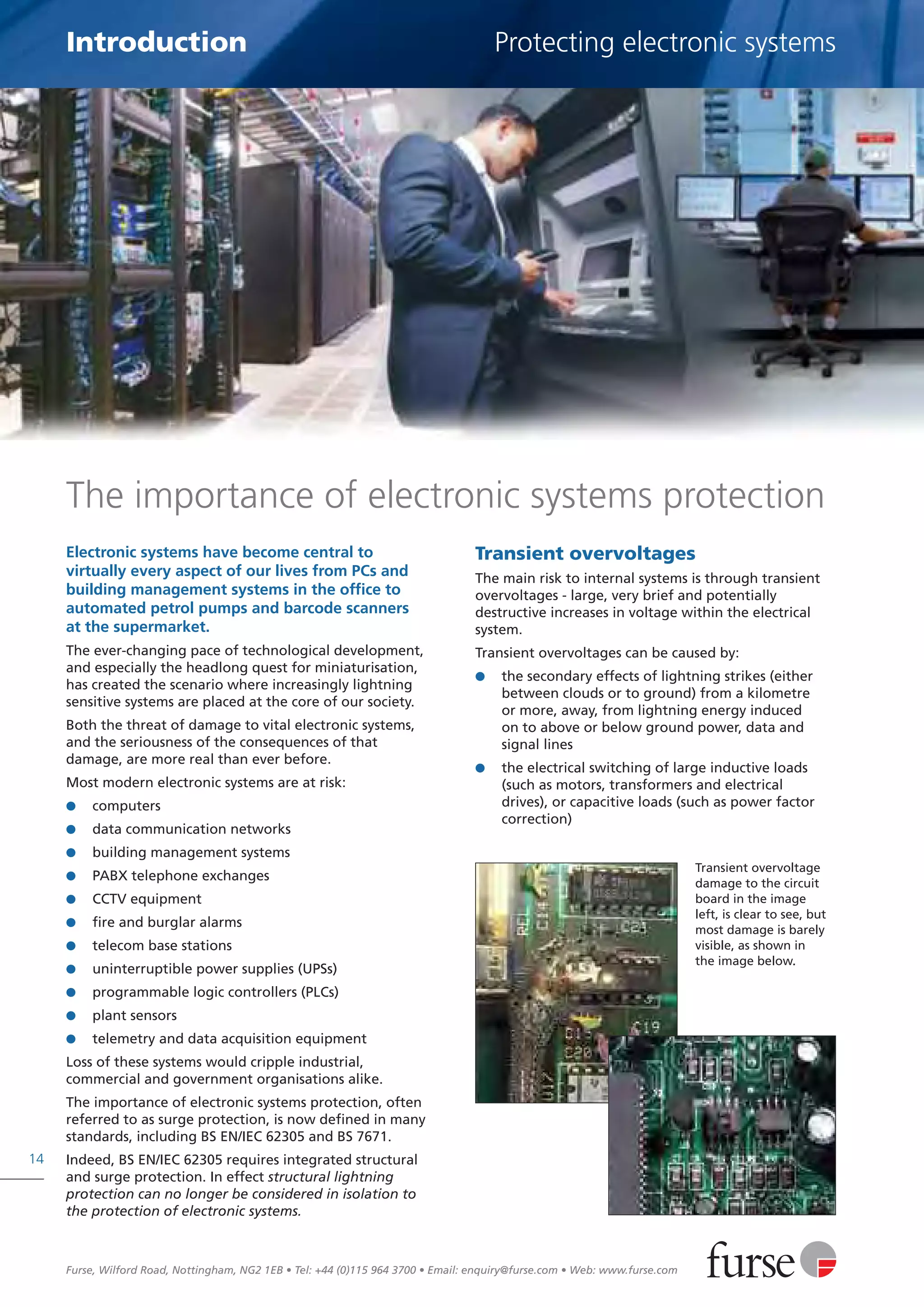 Furse earthing lightning protection introduction | PDF