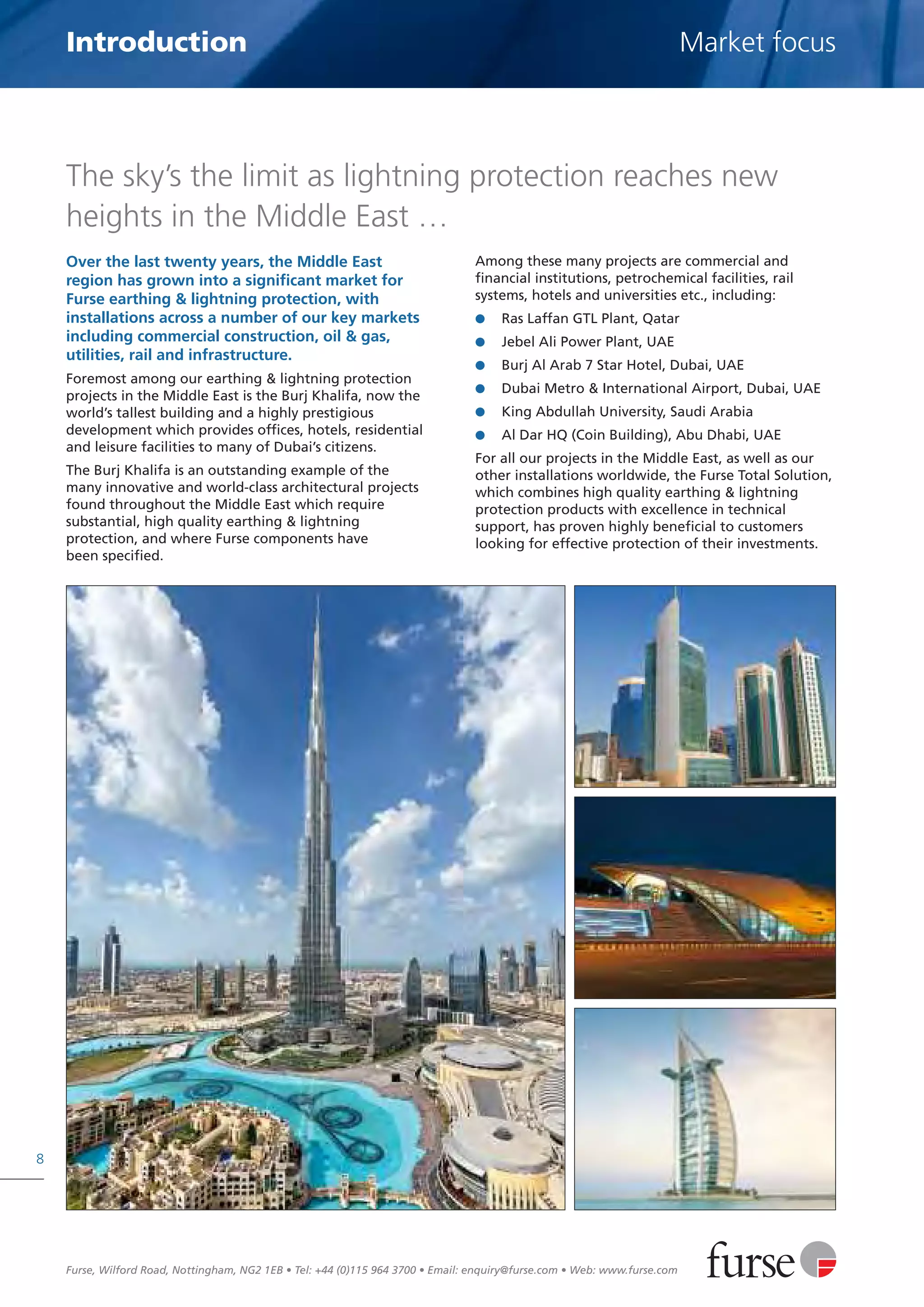 Furse earthing lightning protection introduction | PDF