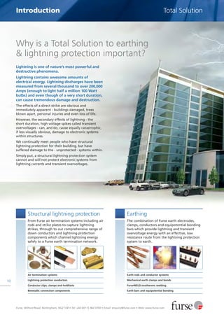 Furse earthing lightning protection introduction | PDF