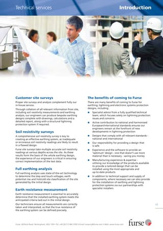 Furse Earthing Lightning Protection Introduction | PDF