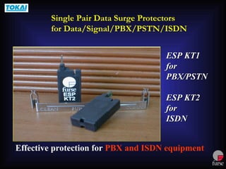 Furse ESP Range PPT, surge protector, ELV System Protection | PPT