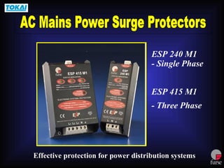 Furse ESP Range PPT, surge protector, ELV System Protection | PPT