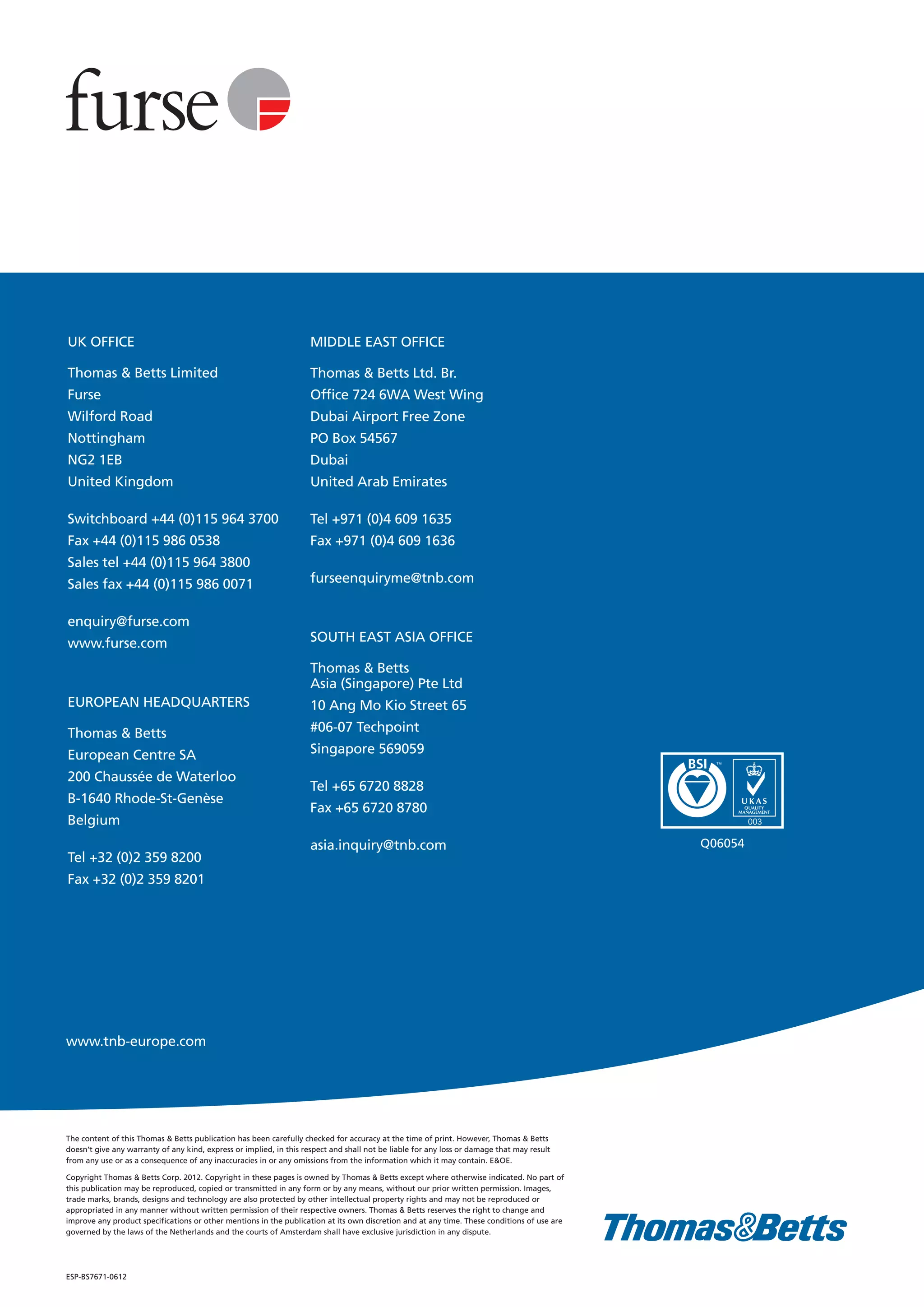 Furse transient overvoltage protection to BS 7671 | PDF