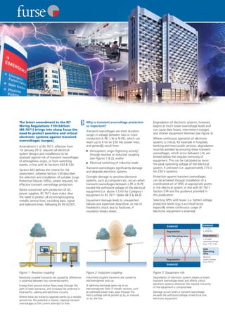 Furse transient overvoltage protection to BS 7671 | PDF