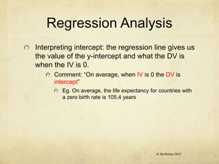 Further7 regression analysis | PPTX
