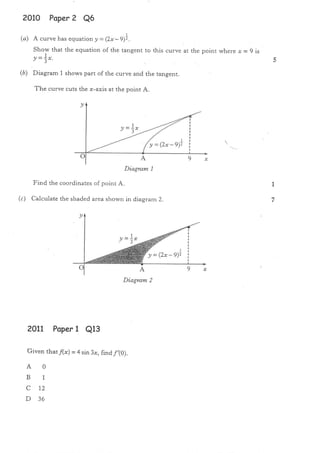 Further calculus | PDF