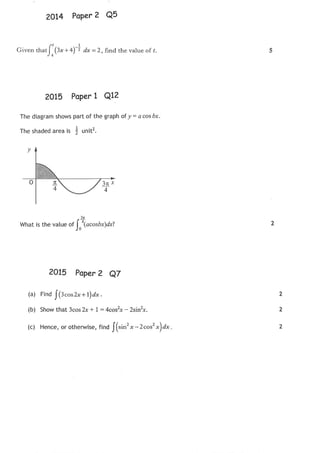 Further calculus | PDF